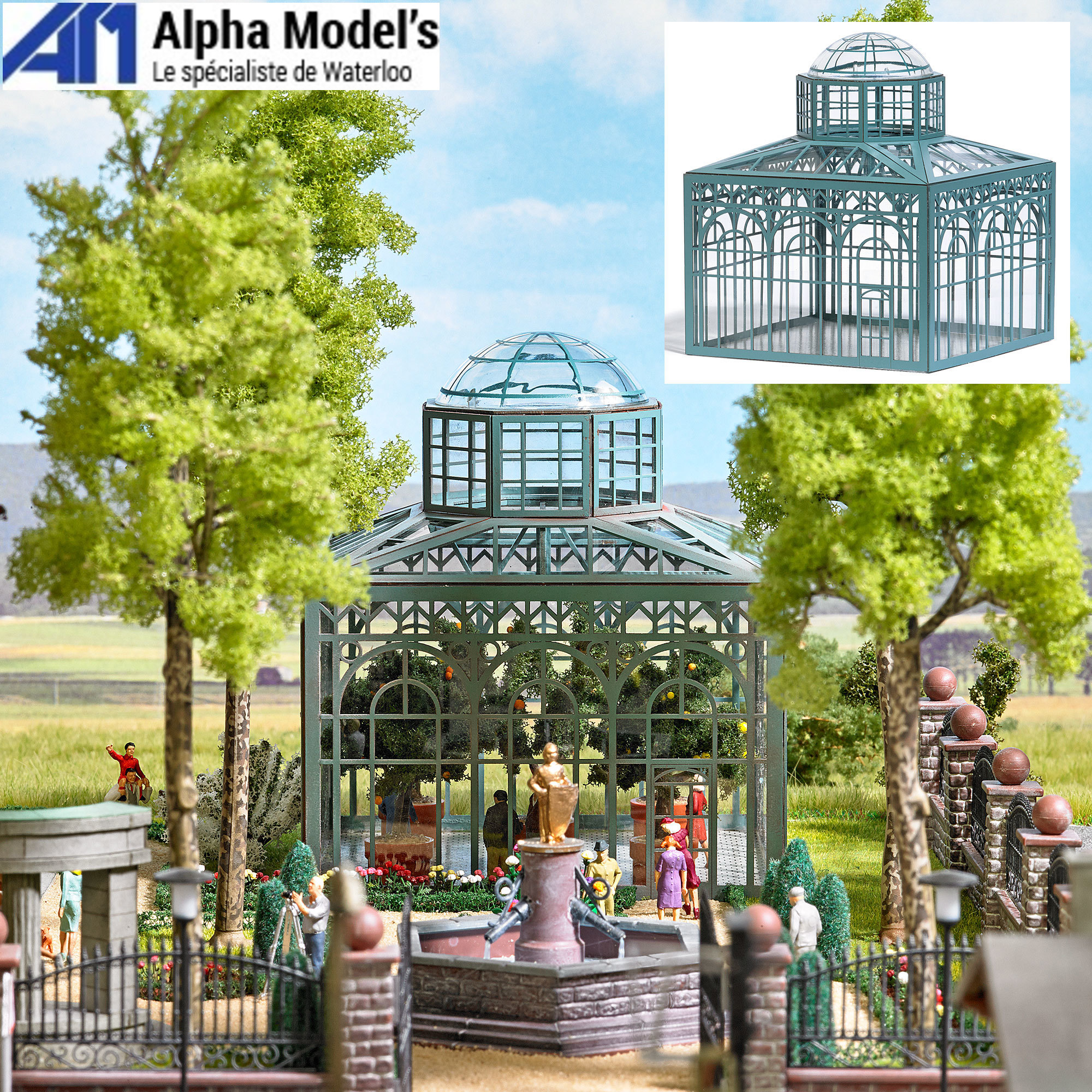 Busch 1579 - Orangerie - Alphamodels