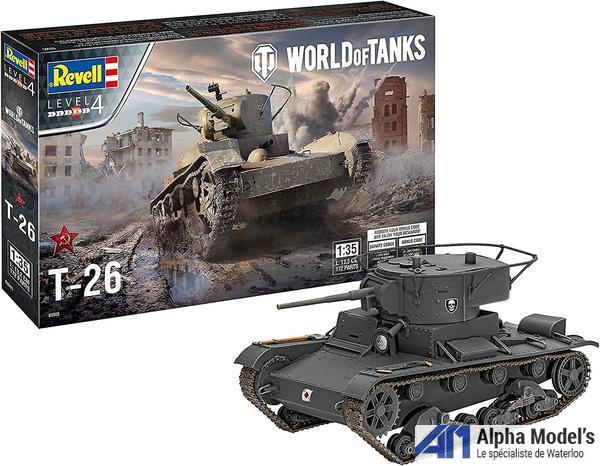 Revell 03505 - T-26 "World Of Tanks" - Alphamodels