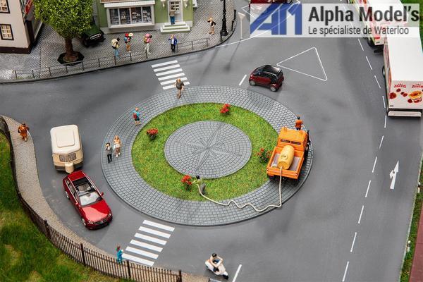 Faller 180278 - Rond-point et terre-plein central - Alphamodels