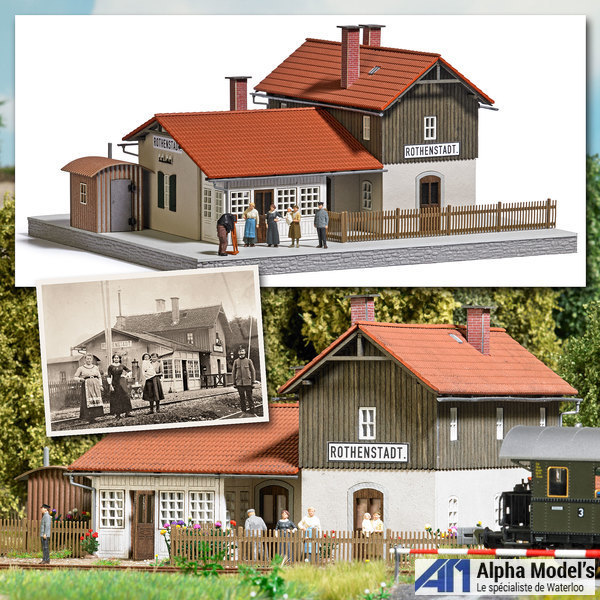 Busch 1951 - Gare »Rothenstadt« - Alphamodels