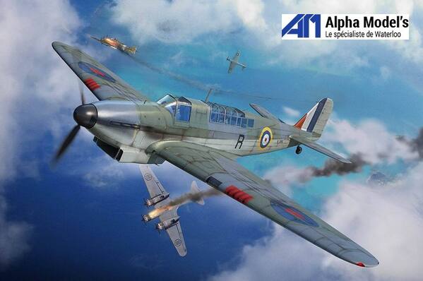 Trumpeter 05823 - Fairey Fulmar MKII - Alphamodels